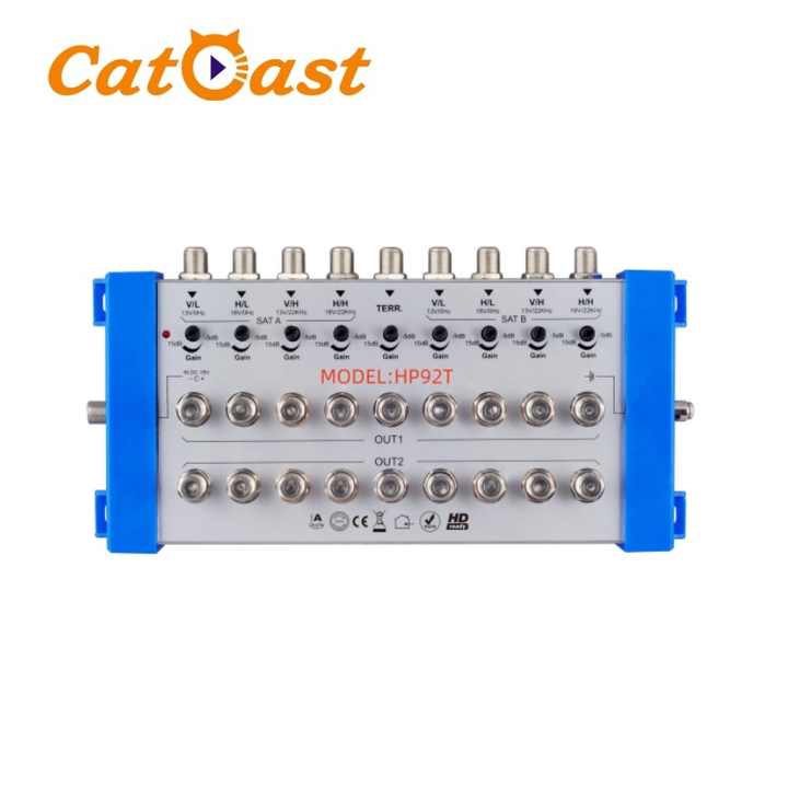 9 in 2 Way Satellite Amplifier - Professional Catv Solution
