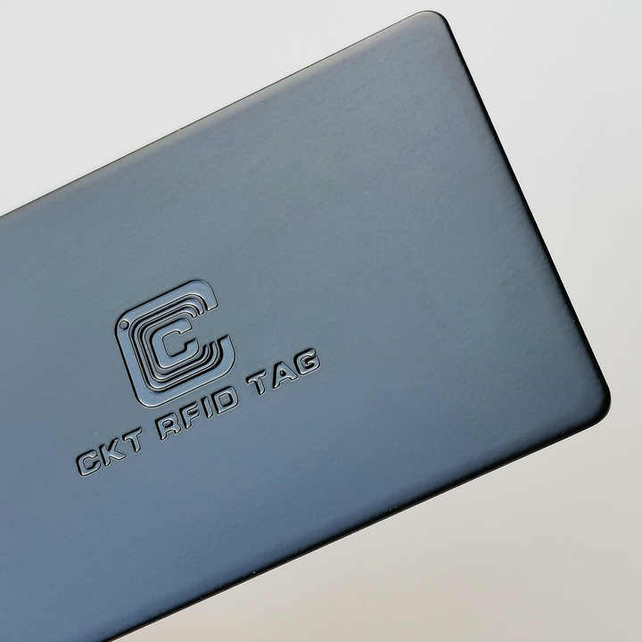 CKTRFID Metal Black Smart Business Matte NFC Card RFID