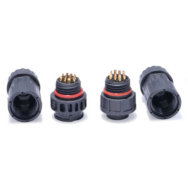 LLT M19 14 Pin Waterproof Connector - IP67 Protection