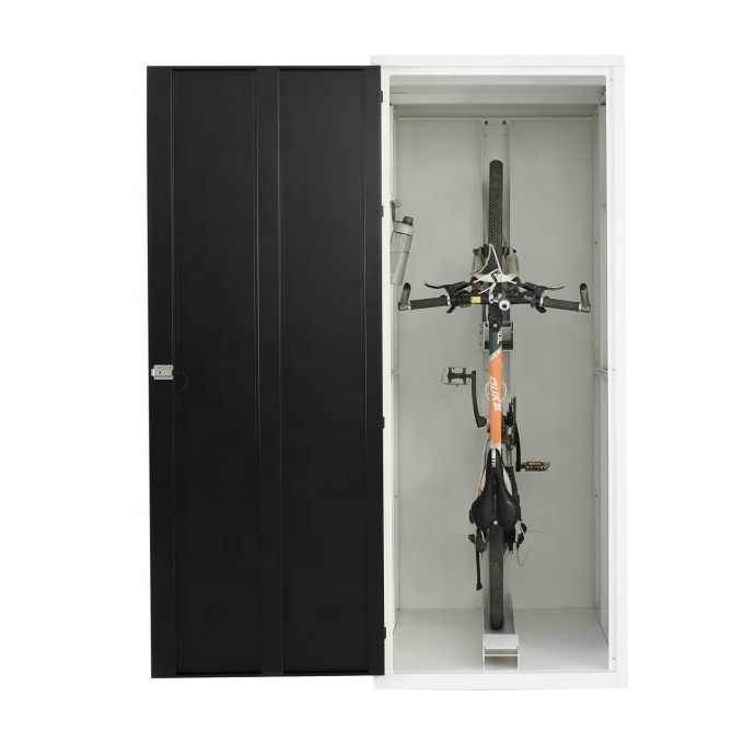 Customized Waterproof Steel Bike Locker Cabinet Outdoor Public Bicycle ...