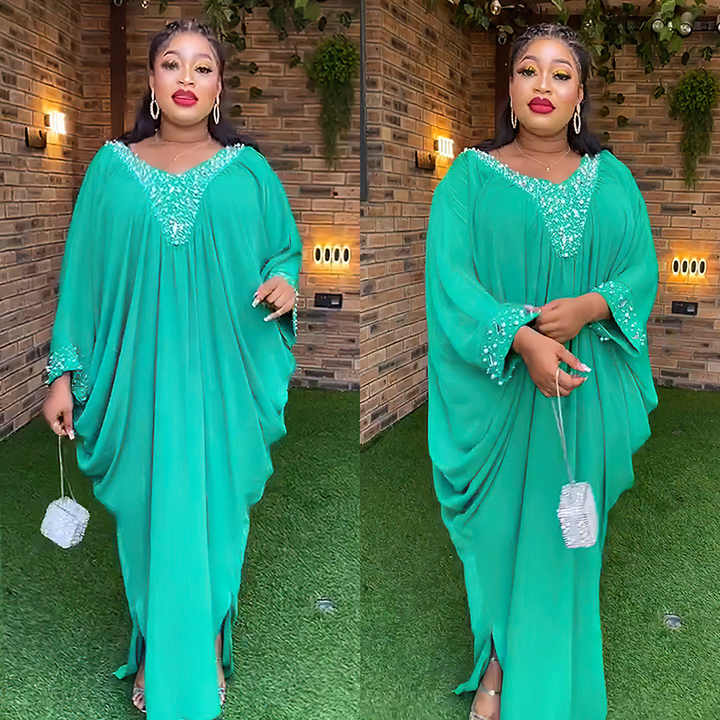 2023 African Women's Cross-Border European and American Robes