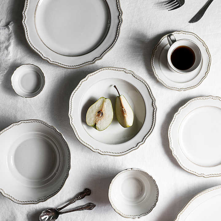 Hengge Ceramic European-style Relief Tableware Afternoon Tea Tableware ...