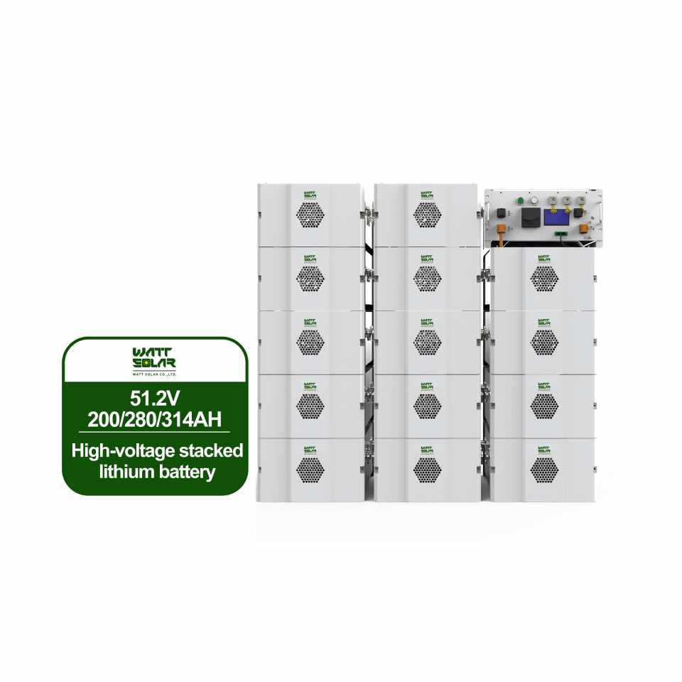 Stackable 10KWH Solar Battery 51.2v 200ah High Voltage Lifepo4 Lithium ...