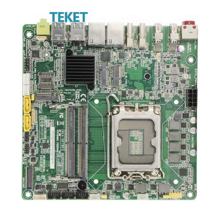 MIX-Q670D1 Mini-ITX Industrial Motherboard LGA1700 with 12th/13th/14th Generation Intel Core ...