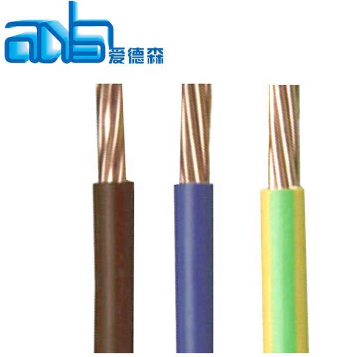 H07V2-K 1.5mm 2.5mm Single Core Copper Stranded Hook up Heat Resistance ...