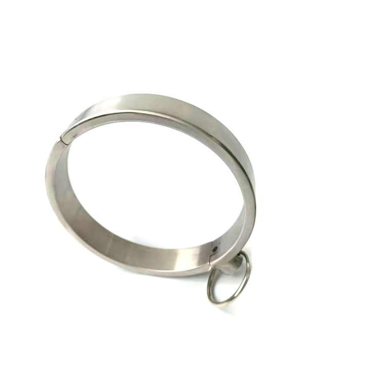 Stainless Steel Slave Collar - BDSM Role Play Adult Game