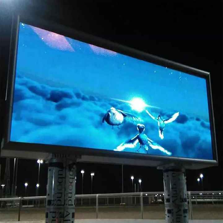 Outdoor LED Digital Billboards LED Double Sided Screen Display Front ...