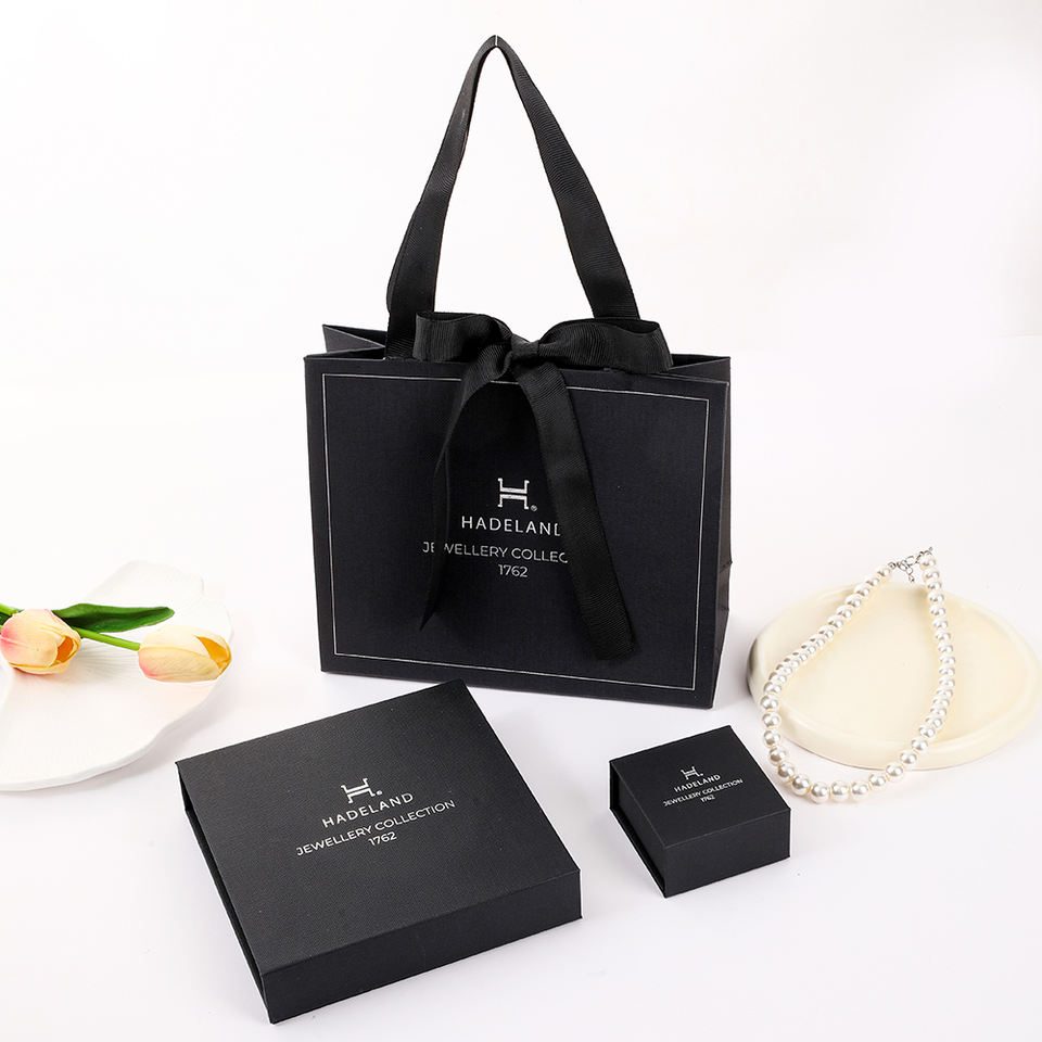 Modern Luxury Eco-Friendly Biodegradable Reusable Jewelry Packaging Set ...
