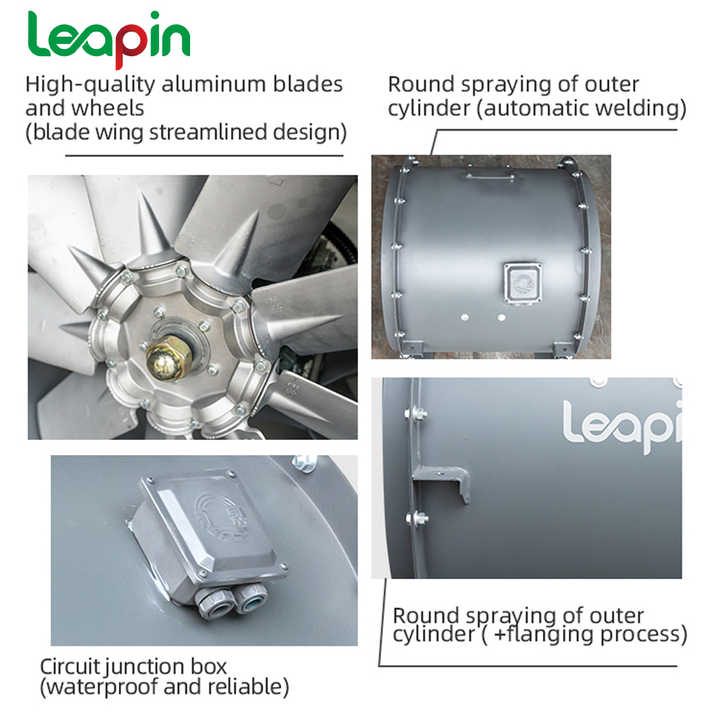 Industrial Fire Fighting ABF Series Ventilation Fans