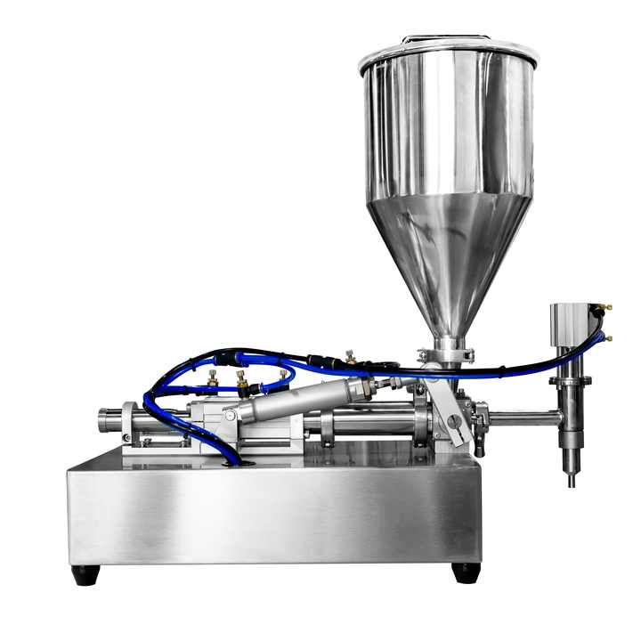 High Precision Cream Filling Machine - Pneumatic Piston Ceramic Pump