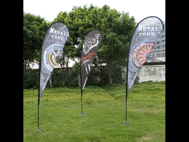 trade shows Flag Banner Design - Great for Outdoor Advertising and ...