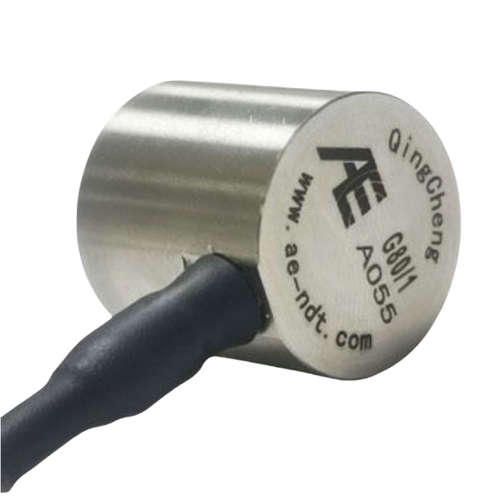 Waterproof Acoustic Emission Sensor - G80/1 - 20khz-180khz