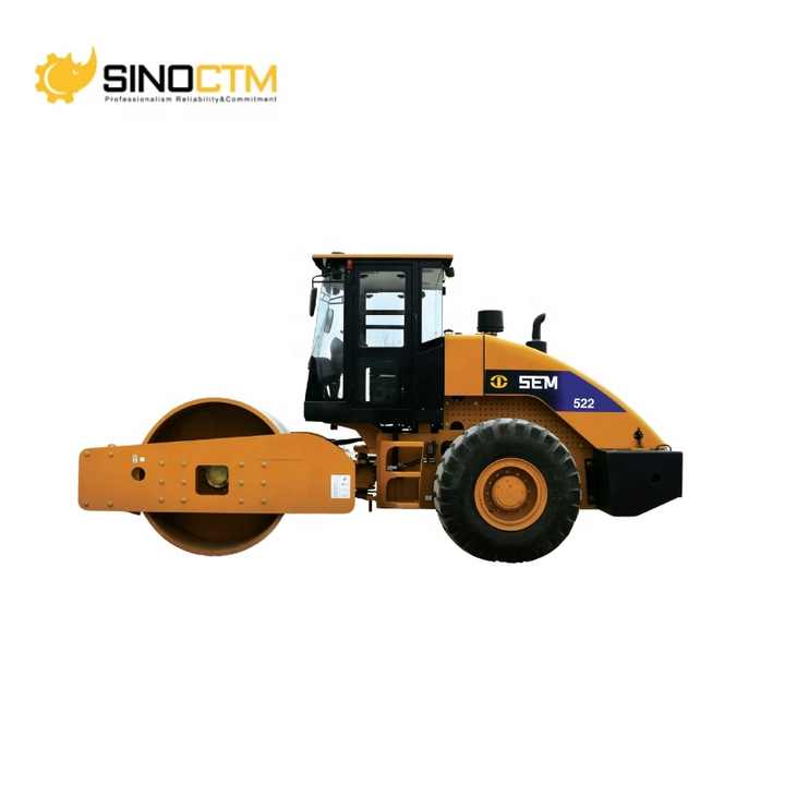 22000KG Single Steel Smooth Drum Breakdown Roller S_EM 522 140KW ...