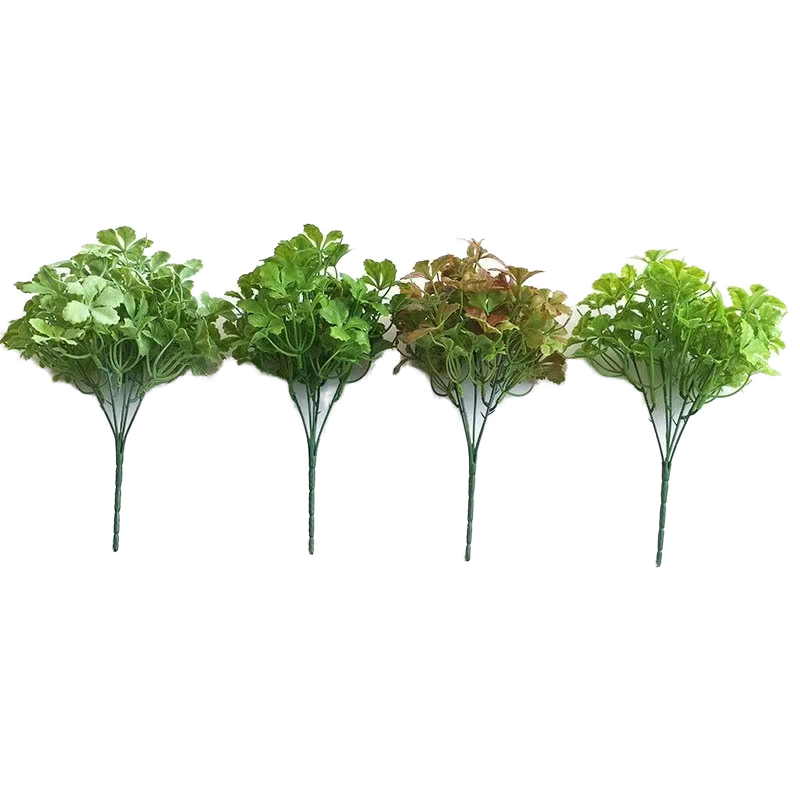 Factory Wholesale Artificial Plum Leaf Lotus Leaf Soft Touch Lucky Wall ...