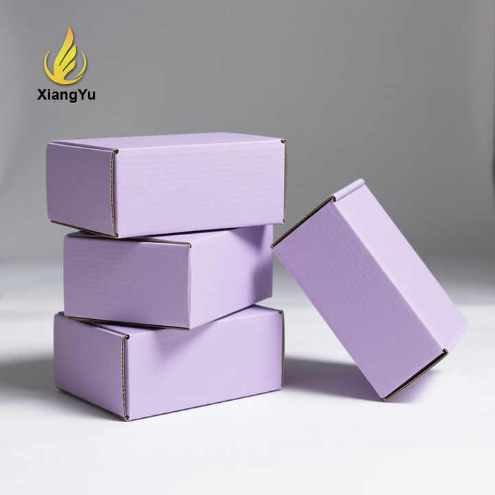 Custom Purple Aircraft Packaging Boxes Color Folding Paper Coffret ...