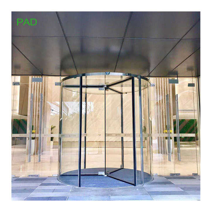 Full Glass Automatic Revolving Sensor Doors - PAD-SJ