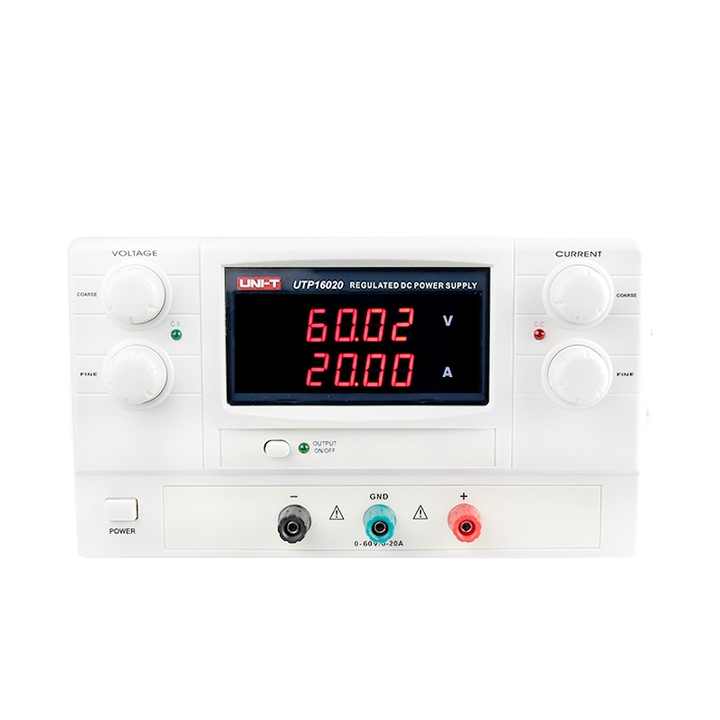 UNI-T UTP16020 1200W 60V 20A Linear DC Regulated Power Supply High Power LED Four Voltage ...