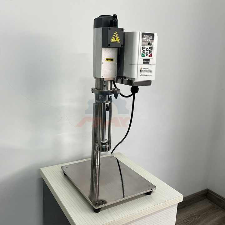 Digital Display Lab Homogenizer Small Scale Laboratory Cosmetic Mixer ...