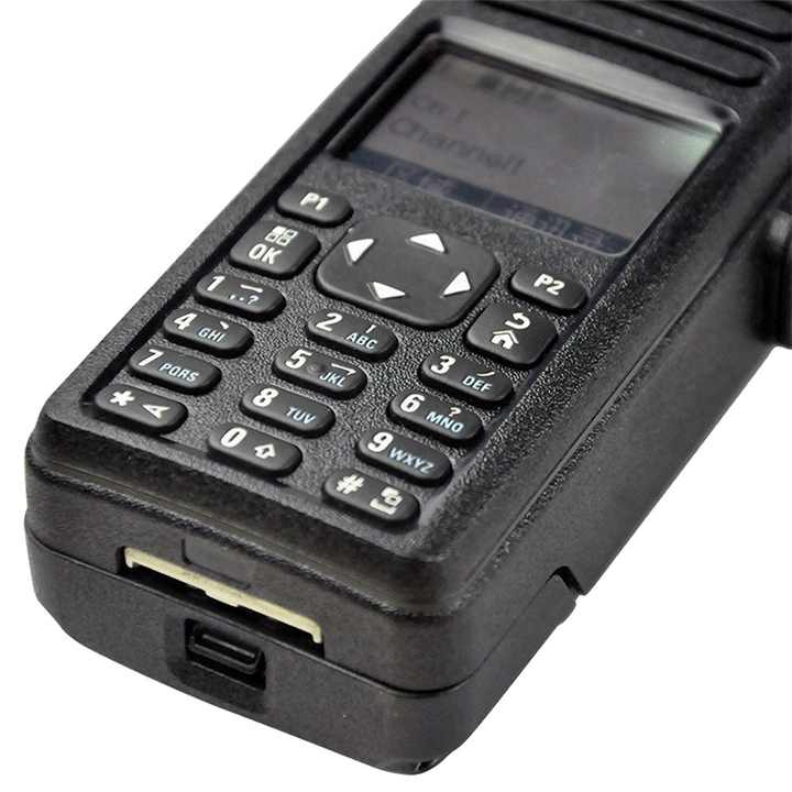 EX ATEX VHF / UHF Portable radio transceiver two way radio dp4800 ...