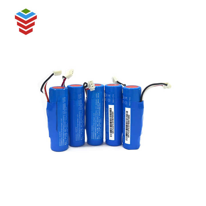 Rechargeable With BMS PCB Connector 3.7V 18650 2200mAh 1S1P Li-Ion ...
