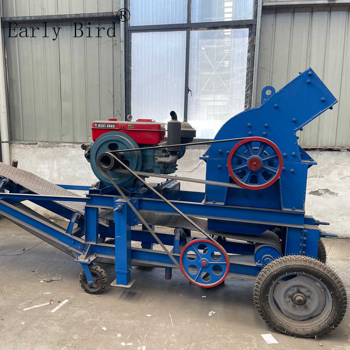 Pe 250x400 20 Tons Per Hour Mobile Diesel Jaw Crusher Rock Rusher Small ...