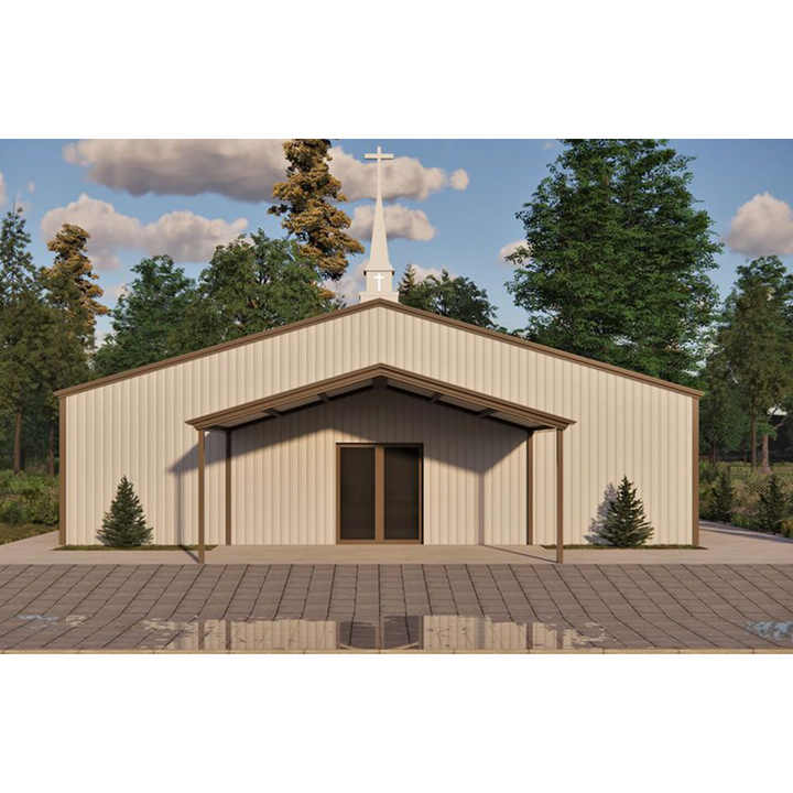 Cheap Price Church-Building Meeting for Prefab Low Cost Steel Structure ...
