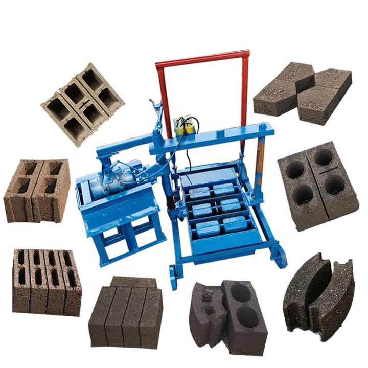 Brick Machine Making Automatic Concrete Hollow Block Making Machine ...