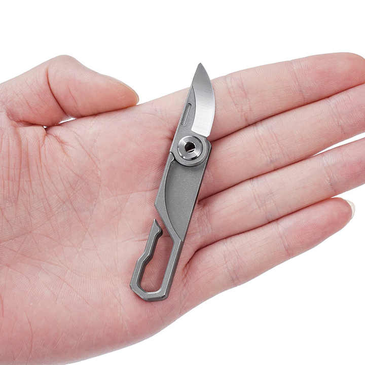 Mini Titanium Knife - Ultimate EDC for Outdoor Survival