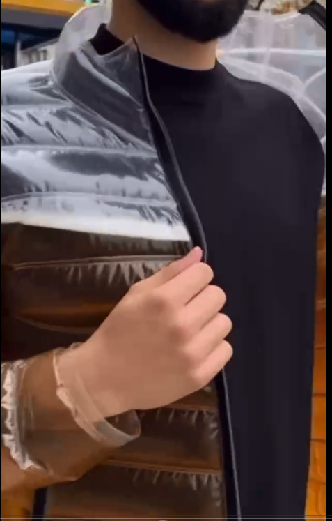 Beile Popular Inflatable Beer Jacket for Adult Outdoor Exhibition Suit