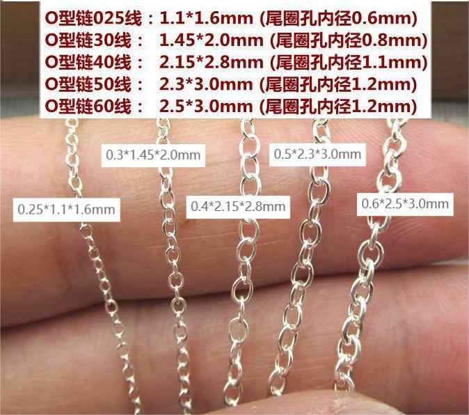 GP Oval Drawn Cable Chains S925 Sterling Silver Bulk