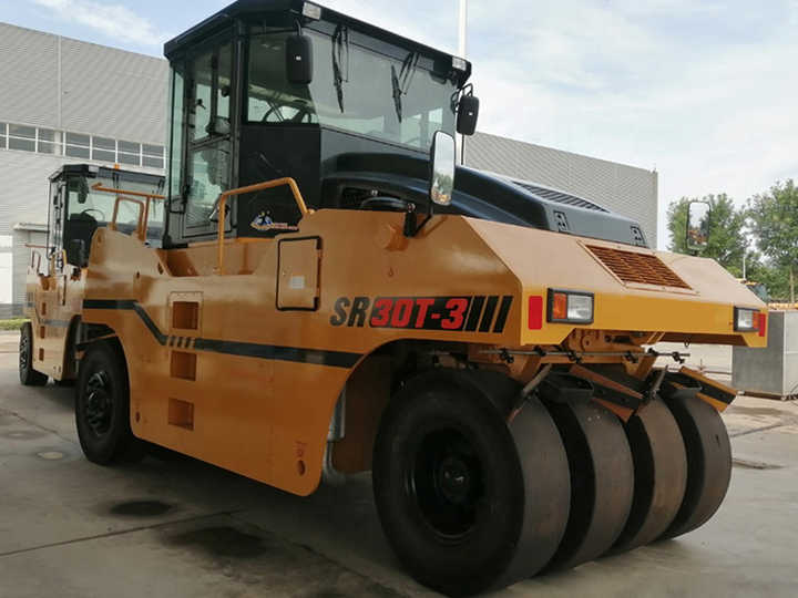 SR30T-3 30-ton High-efficiency Brand New Pneumatic Tire Roller Asphalt ...
