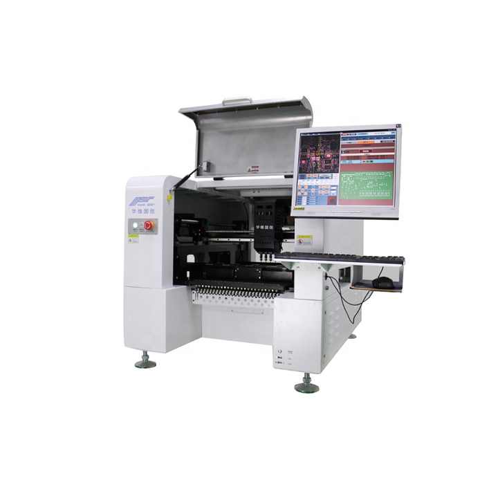 4 Head Automatic Upright Surface Mounting Machine - HW-T4SG-50F