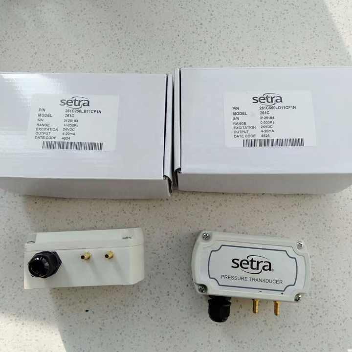 Setra Pressure differential sensor air duct pressure differential ...