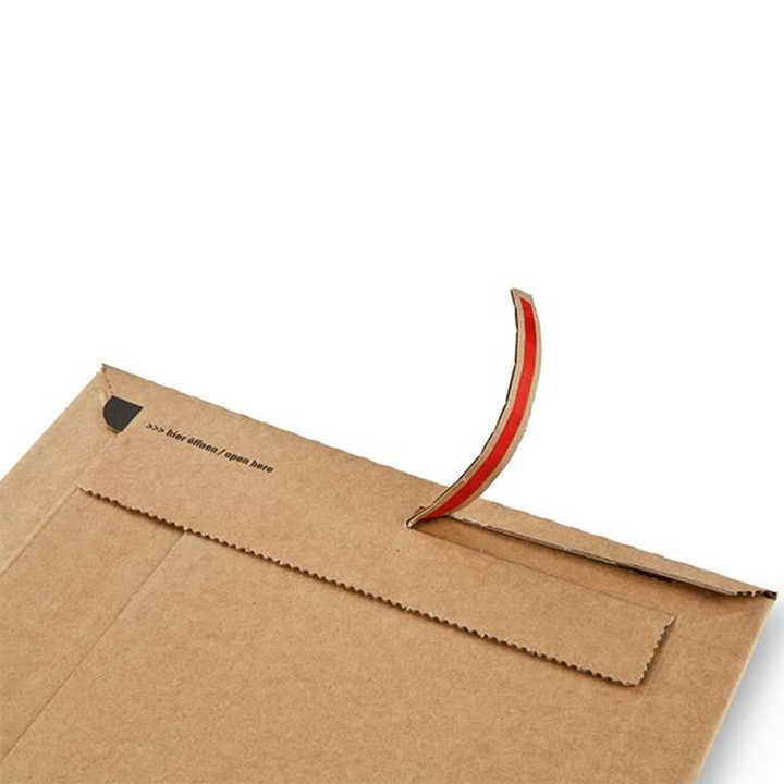 Custom Shipping Packaging A2 A3 A4 Rigid Custom Brown Kraft Paper Stay ...