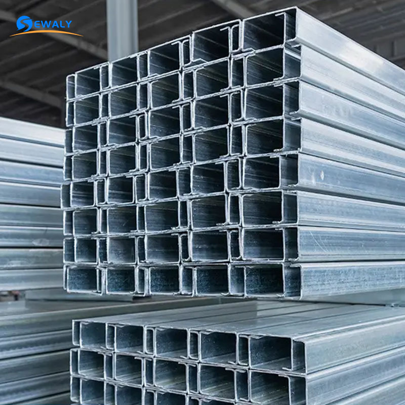 Sección de acero estructural viga de acero c canal techo duradero para ...