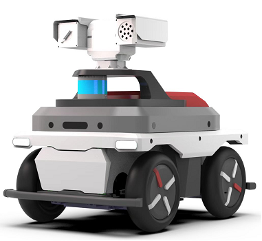 4 Wheels Robot Car Chassis - Autonomous Security Patrol