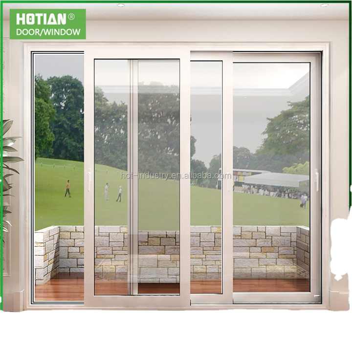 UPVC J-Channel American Profile Sliding Windows - HOTIAN