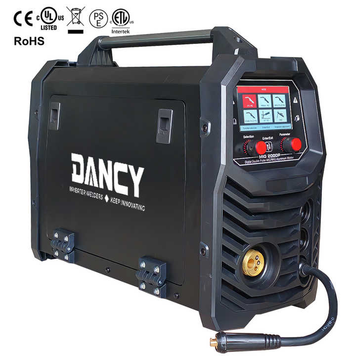 NBM200 Double Pulse MIG Welder 6 in 1 Multifunction IGBT Inverter MIG ...
