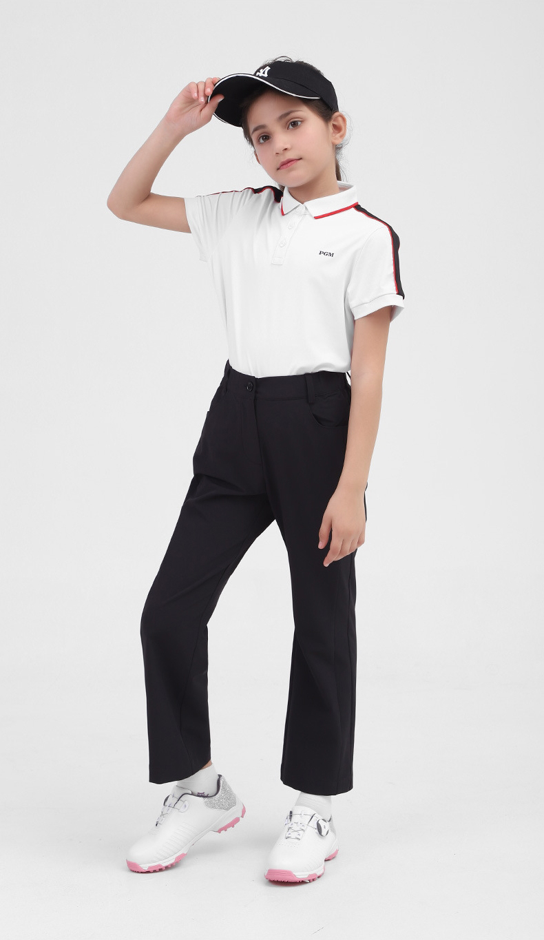 PGM KUZ100 oem quick dry leisure girl golf pants polyester wide leg ...