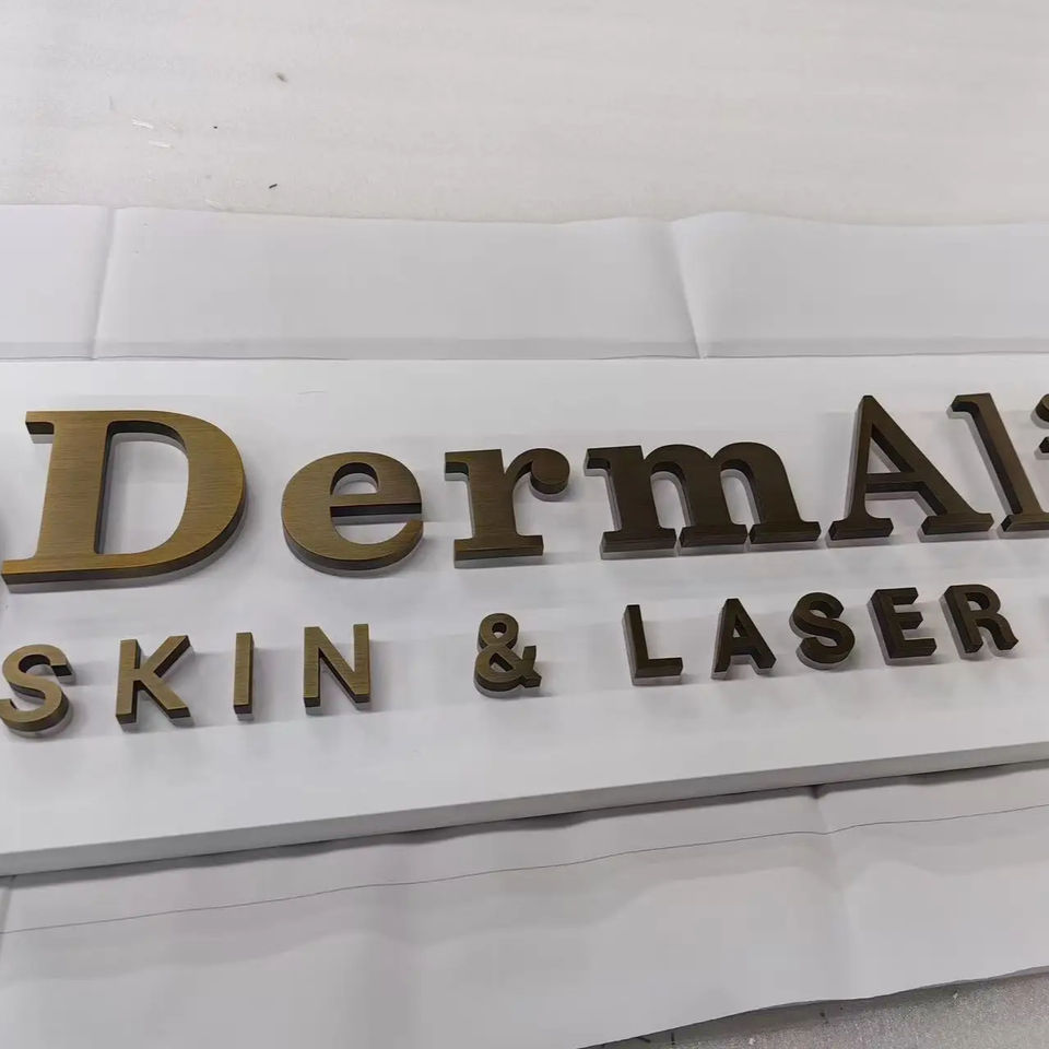 BOYANG Custom 3D Backlit LED Light Acrylic Steel Channel Signs Board ...