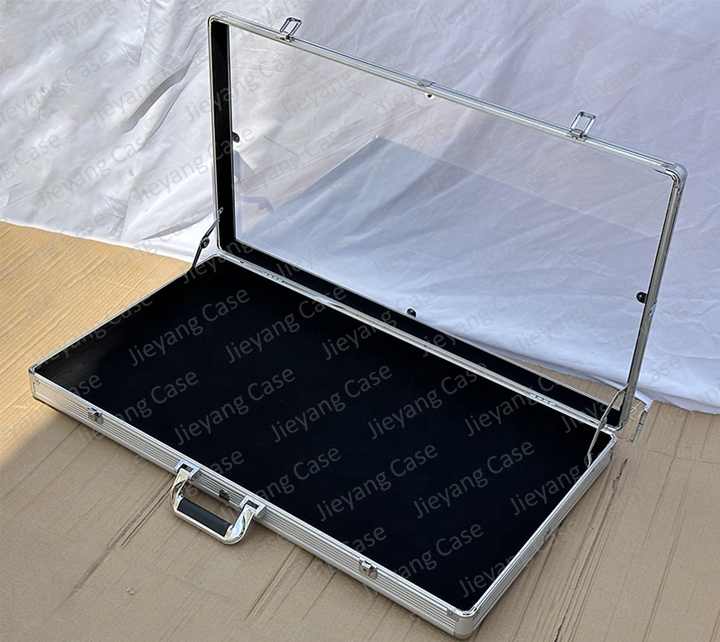 Aluminum Acrylic Display Case Portable Display Case for Trading Cards ...