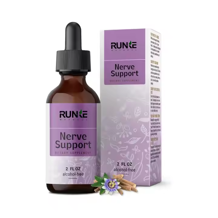 OEM Organic Herbal Brain Supplement Drops Supports the Nervous System ...