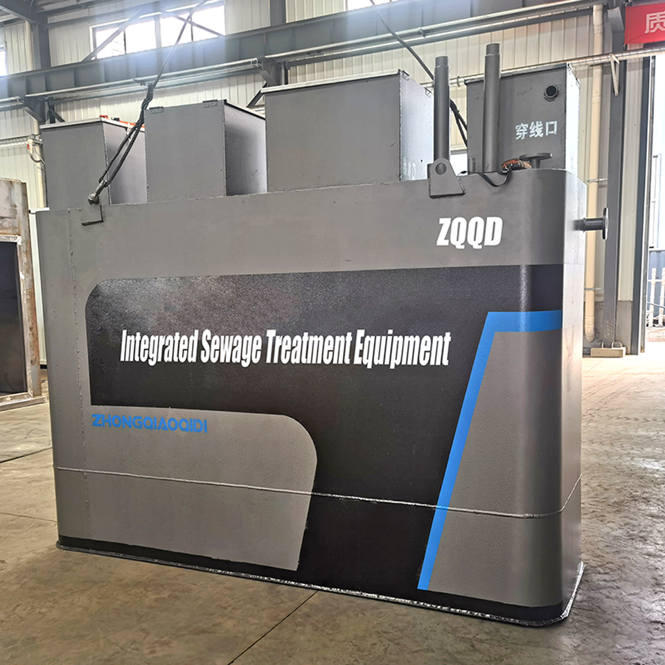 Greywater Recycling Integrated Sewage Treatment Equipment Purification ...