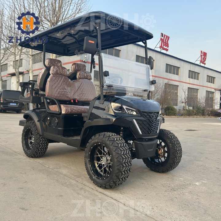 Luxury Design Street Legal Electric Golf Cart - 4 Seaters
