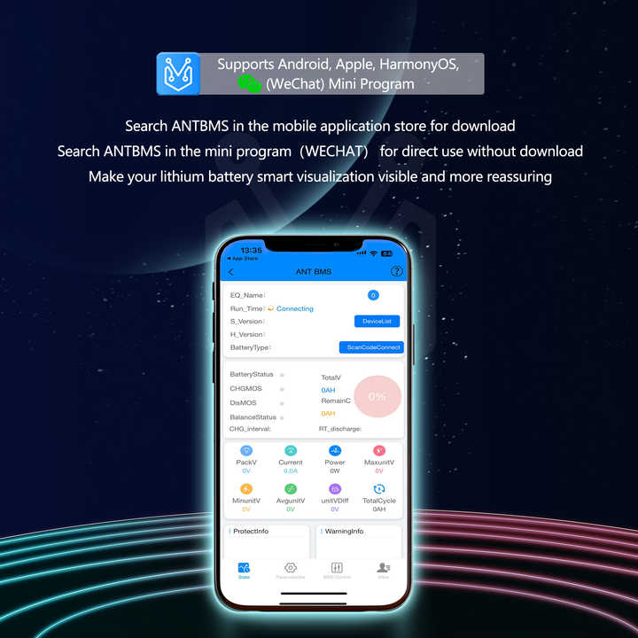 ANT BMS 7S-16S - Smart Battery Management for Electric Bikes