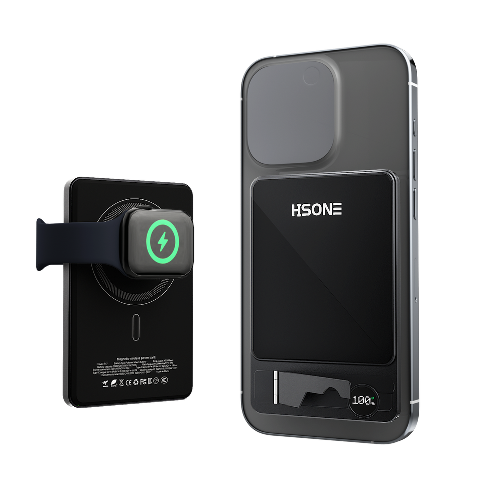 F15 3 in 1 Wireless Fast Charging Power Bank 10000mAh 15W Number ...