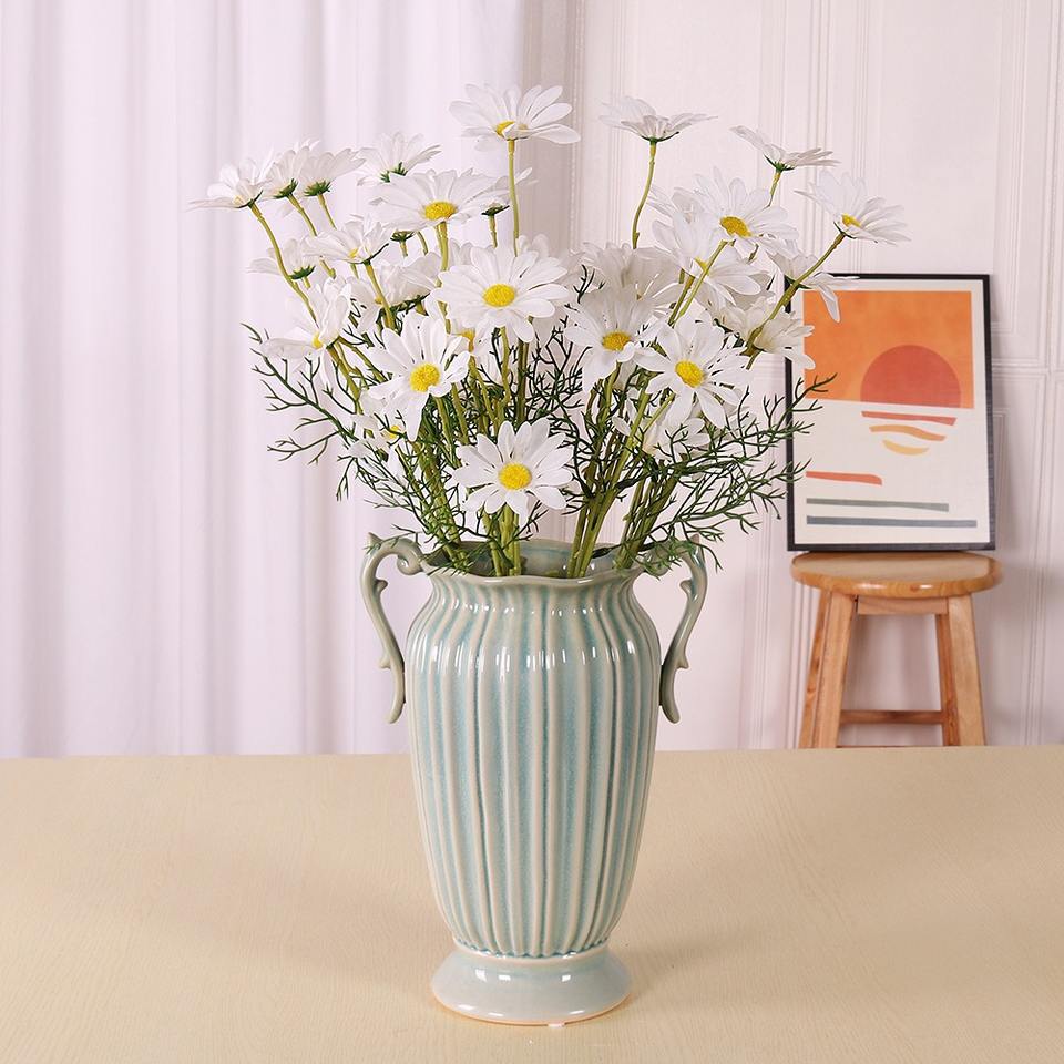 MSH Artificial 5 Head Dutch Daisy Daisy and Cosmos Hand Bouquet for ...