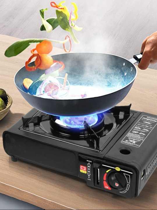 Outdoor Gas Cooktops - Portable Camping Stoves with Refills