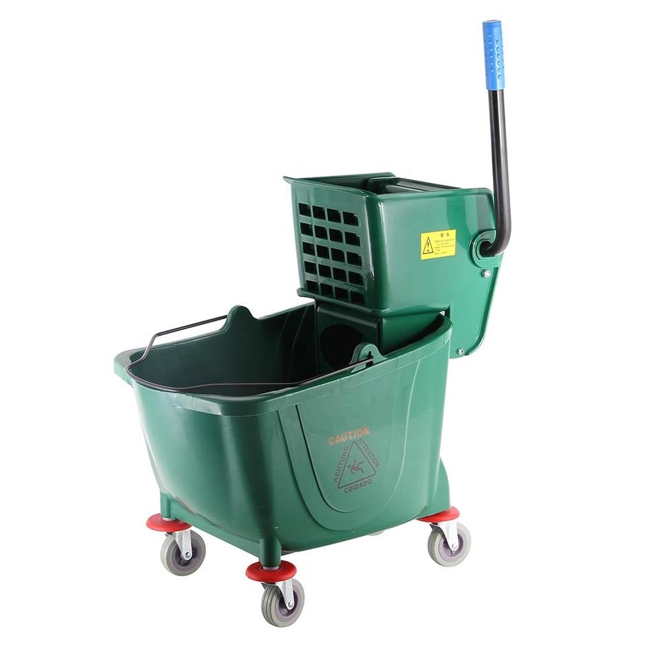 Household Mop Wringer Bucket Heavy Duty Squeeze System High Capacity ...