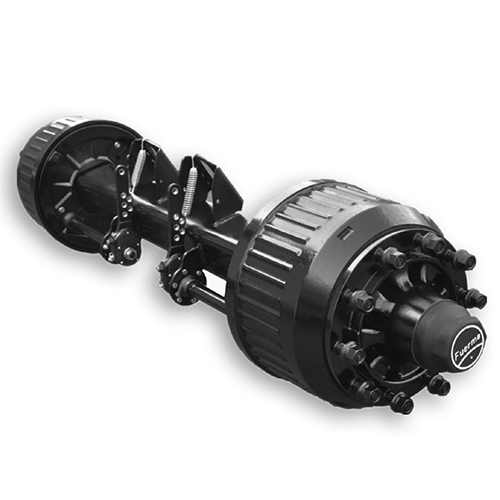 Heavy Duty Series Trailer Axle Tandem Bogie for Semi Trailer FDX24F10.0 ...
